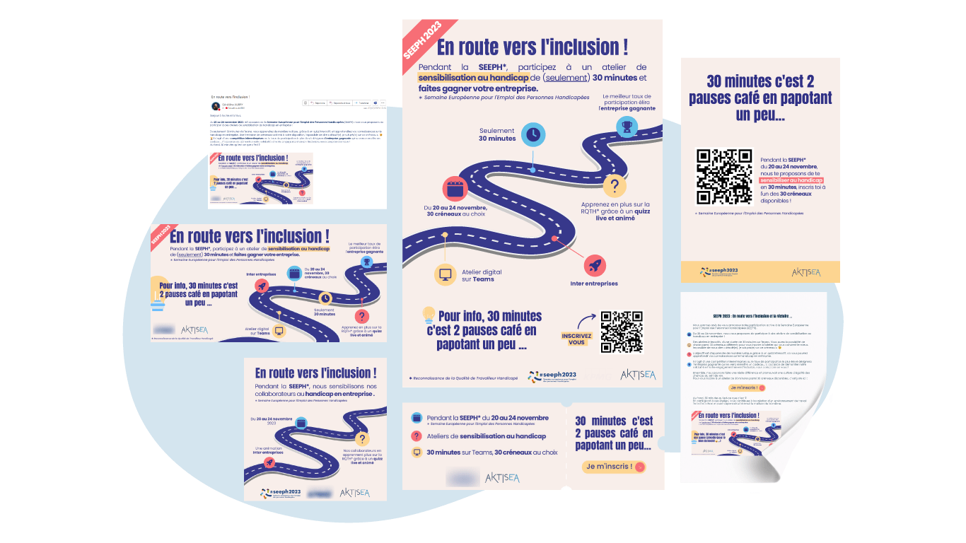 SEEPH 2023 : Sensibilisation au handicap et à la RQTH | AKTISEA